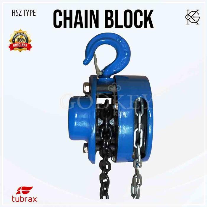 Jual Chain Block Japan 1 Ton X 5 Meter Kerekan Takel Bulat Manual ...