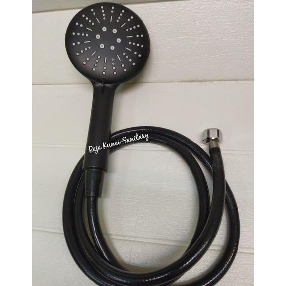 Jual Shower Tiang Hitam/Shower Set Hitam/Paket Shower Tiang + Kran/ABS ...