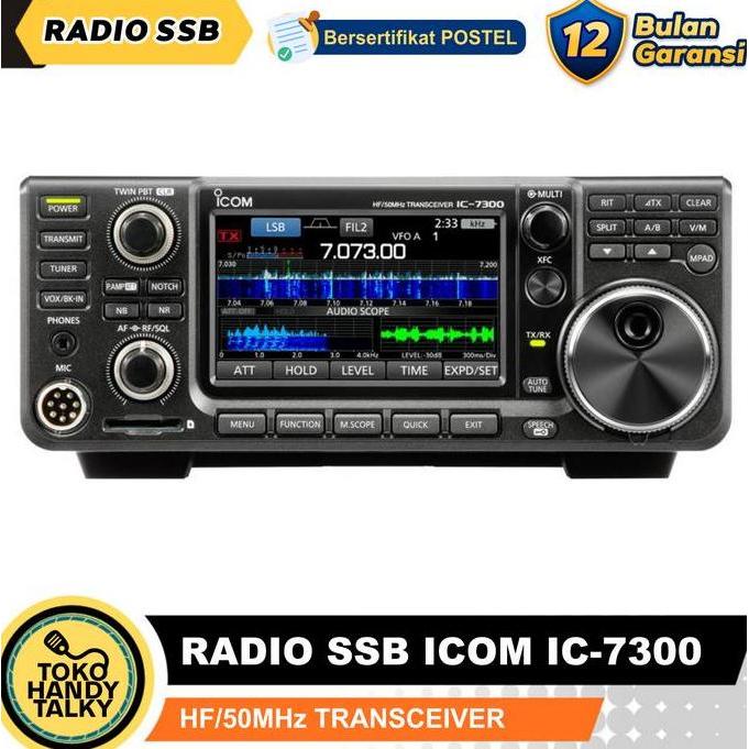 Jual RADIO SSB ICOM IC-7300 IC 7300 HF 50 MHZ TRANSCEIVER ORIGINAL GARANSI RESMI ORIGINAL DAN ...