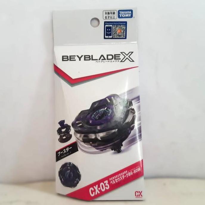Jual TAKARA TOMY, Beyblade XCX-03 Booster Perseus Dark B6-80W | Shopee ...