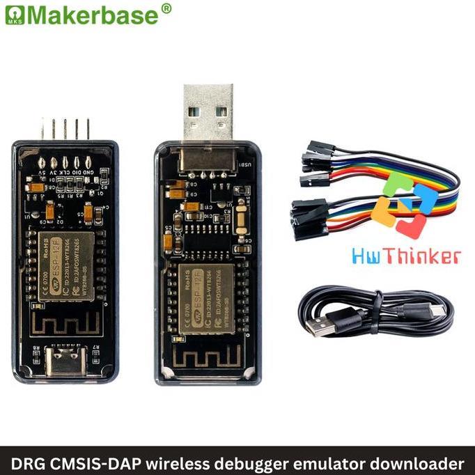 Jual Makerbase Drg Wl Daplink Cmsis-Dap Wireless Debug Probe Debugger Emulator Downloader ...