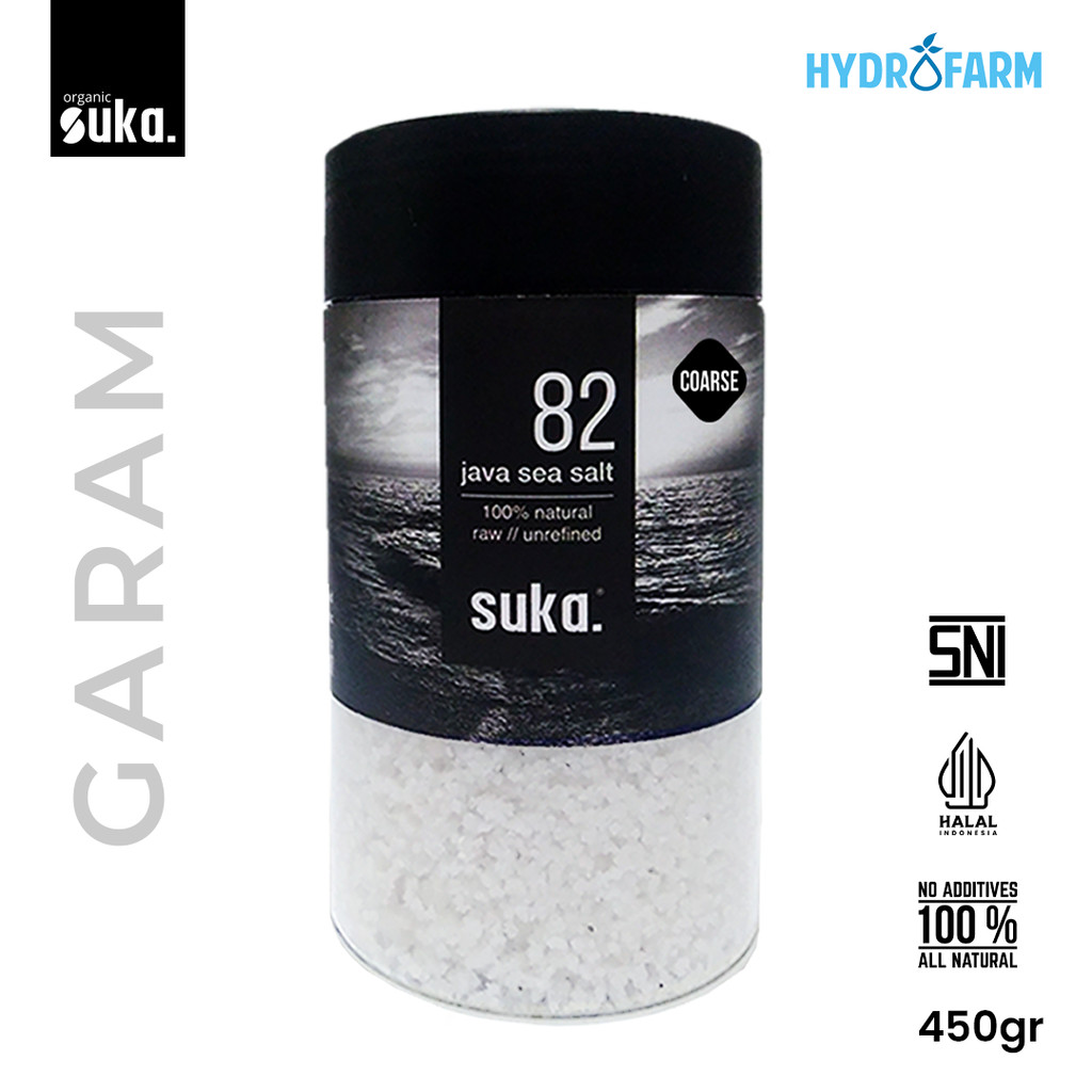 Jual Suka - Java Sea Salt Coarse / Garam Laut Kasar Natural 450 gr ...