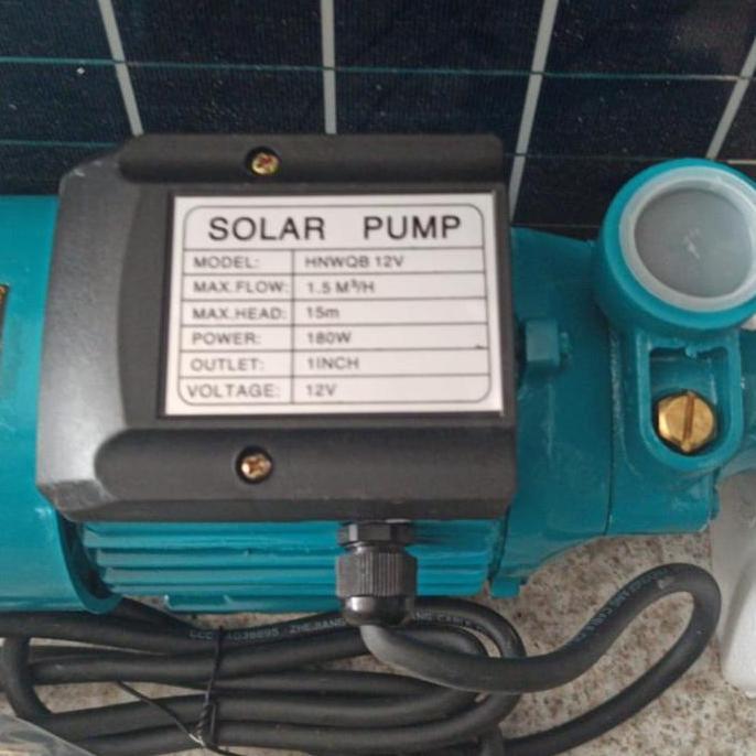 Jual Pompa Tenaga Surya 180w/ 1 set pompa dengan Panel surya 50wp murah ...