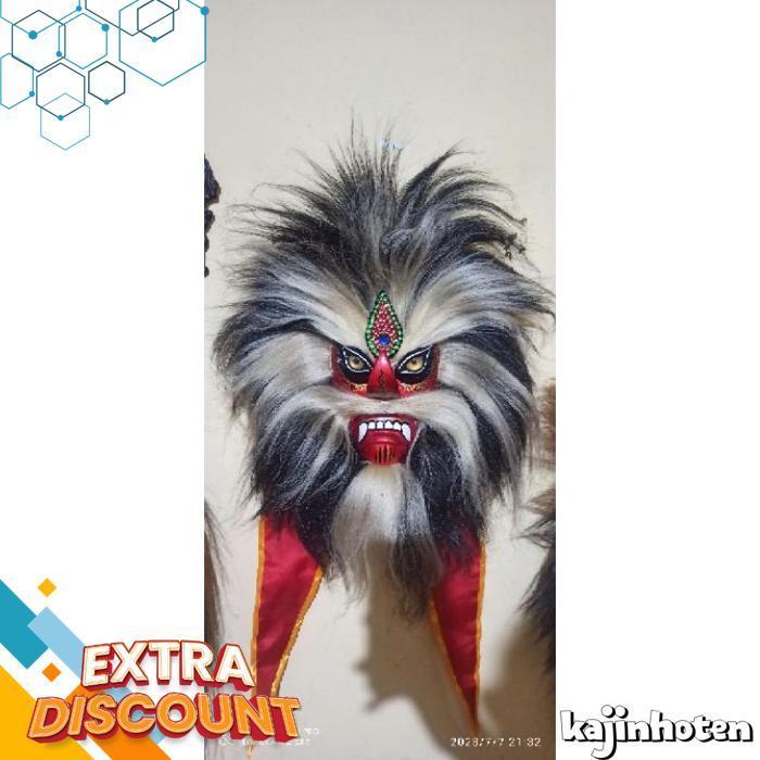 Jual Topeng Bujang Ganong Topeng Ganong Atau Topeng Ganongan Ponorogo ...