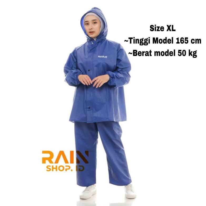 Jual Bayanakacollection Akula Jas Hujan Raincoat Pria Wanita Dewasa ...