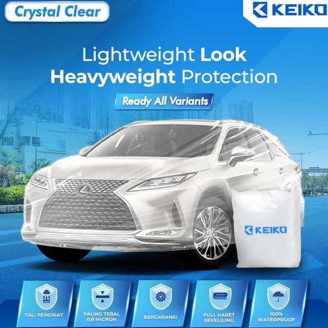 Jual Cover Mobil Crystal Clear Ecolite Keiko - Anti Air / Body Fit ...