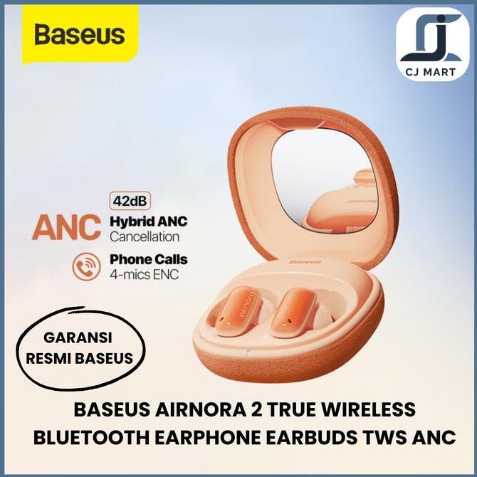 Jual BASEUS AIRNORA 2 TRUE WIRELESS BLUETOOTH EARPHONE EARBUDS TWS ANC ...