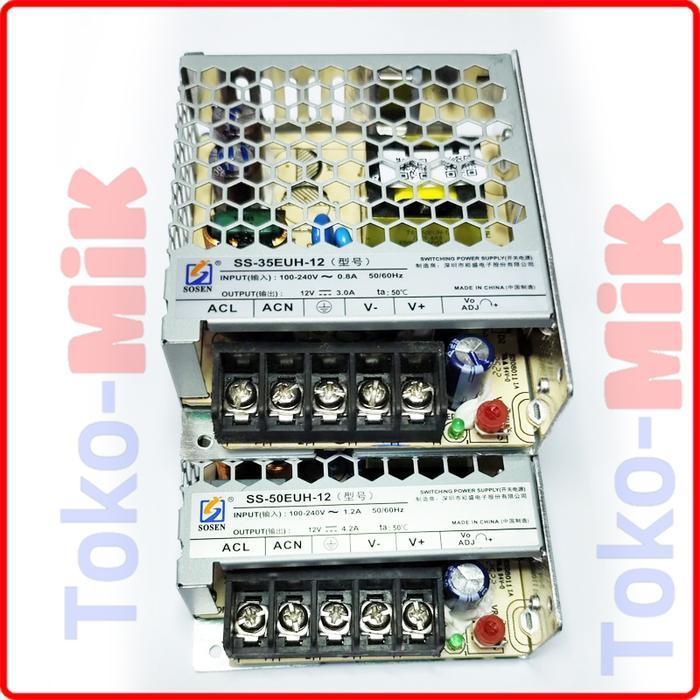 Jual Adaptor Power Supply Output DC 12V 1.5A 2A 2.5A 3A 4A 5A 10V-14V ...