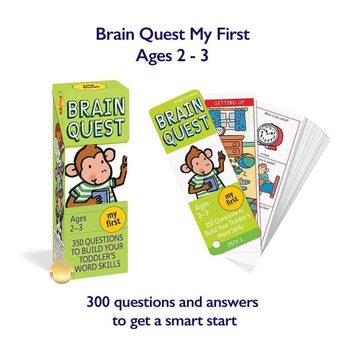 Jual Kartu Belajar Brain Quest 300 Questions And Answers To Get A Smart ...