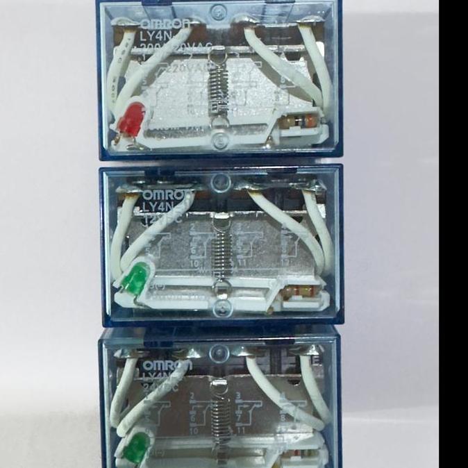 Jual GARANSI ORI LY4N 220V 12VDC 24VDC RELAY OMRON ORIGINAL LY4N-J ...