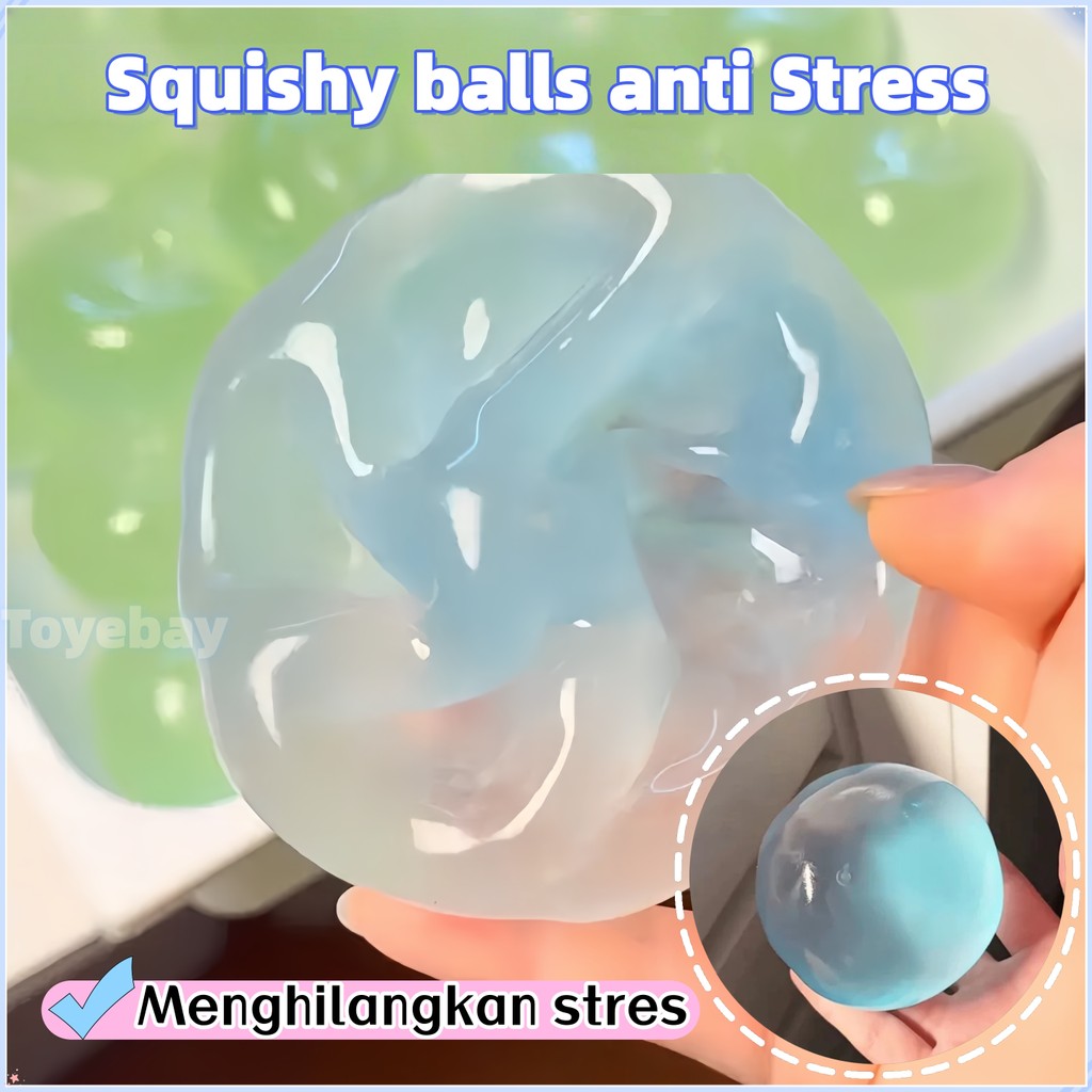 Jual TOYBEBE Squishy balls anti Stress/Cheese Ball 6cm/Big Cheese Ball ...