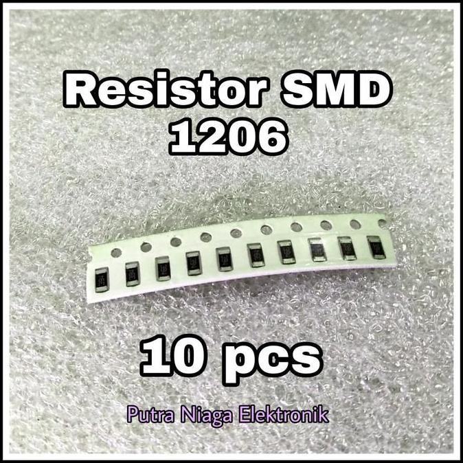 Jual (20pcs) Resistor SMD 1206 910 Ohm Chip 910R 910ohm Code Marking ...