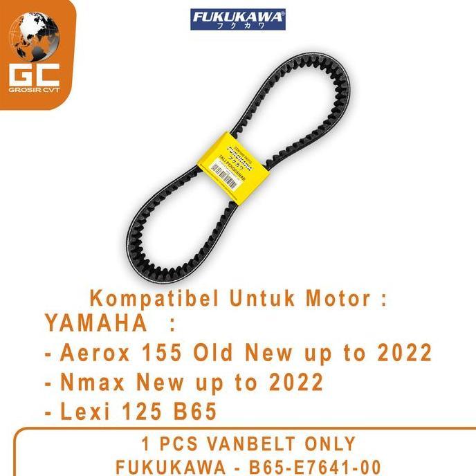 Jual Vanbelt V Belt Fanbelt Aerox Lexi Nmax 125 155 New Up To 2022 B65 ...