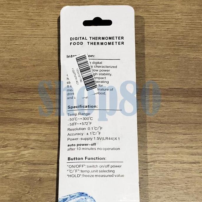 Jual PROMO THERMOMETER FOOD DIGITAL TERMOMETER DAPUR MAKANAN MASAKAN ...