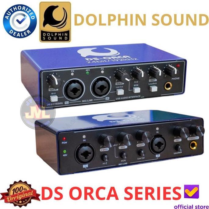 Jual Dolphin Sound DS ORCA MK2 Audio Interface 2 Channel 24bit/192khz ...