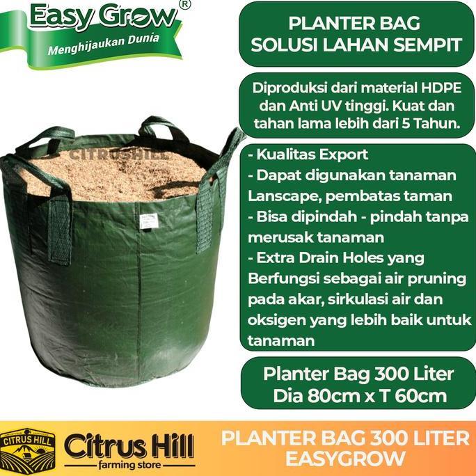 Jual Ground- Planter Bag 300 Liter Easy Grow Warna Hijau | Plenter Bag ...