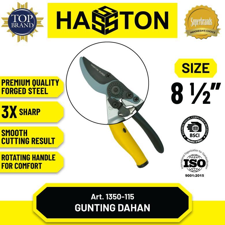 Jual Hasston Gunting Dahan Bunga Auto-Rotating Handle (1350-115 ...