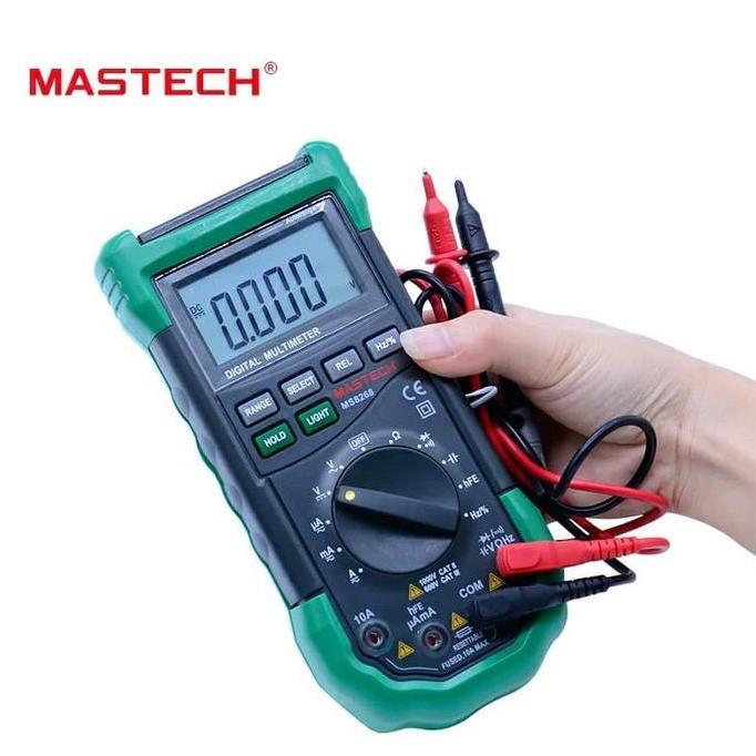 Jual Mastech MS8268 Multimeter Digital AC DC Multitester Tester Listrik ...