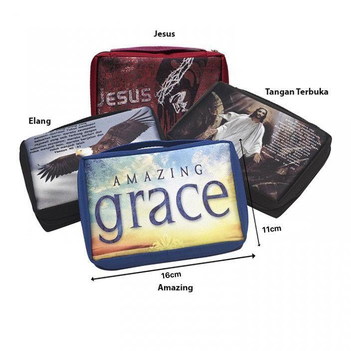 Jual Sampul Alkitab Gambar Rohani Kecil - Sampul Buku Alkitab - Tas ...