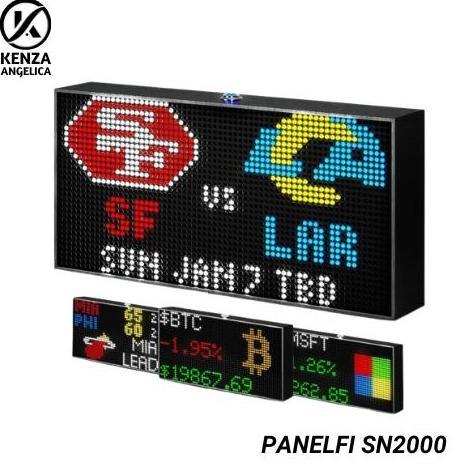 Jual NUNNALLY- PANELFI SN2000 Glance Led Ticker Display Real Time Stock ...