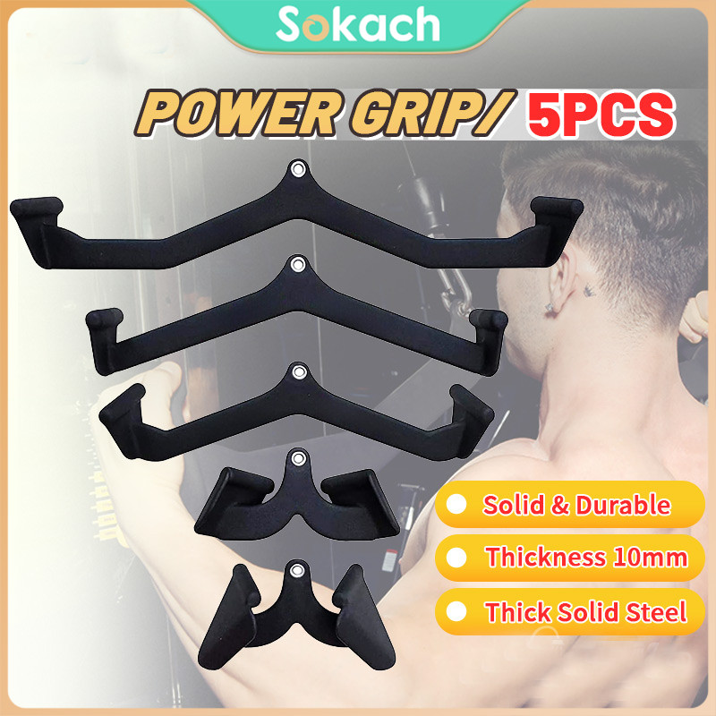 Jual ⚡5 Pcs⚡Mag Grip Handles Premium Set Cable Attachment Power Handle ...