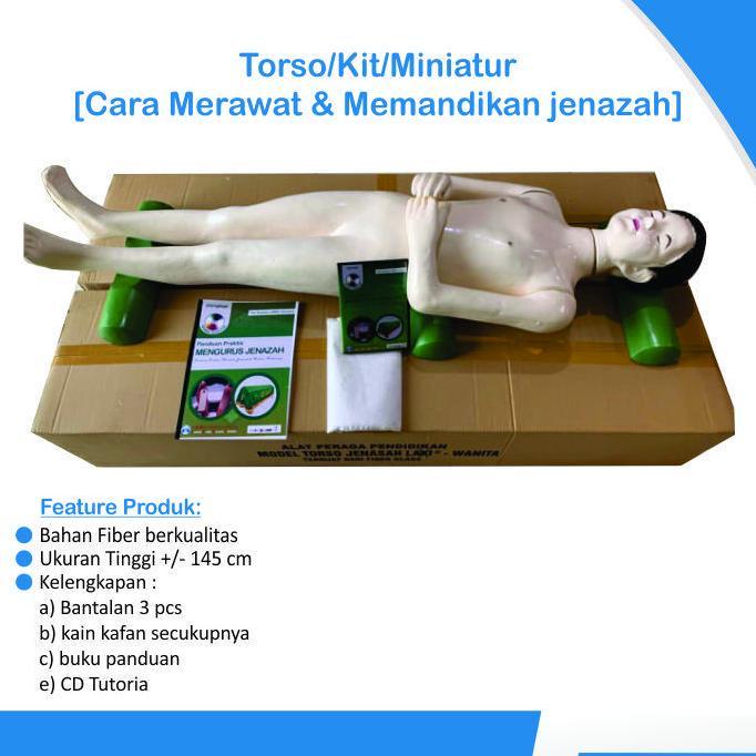 Jual Patung Torso Kit Manekin Praktik Cara Memandikan dan Merawat ...