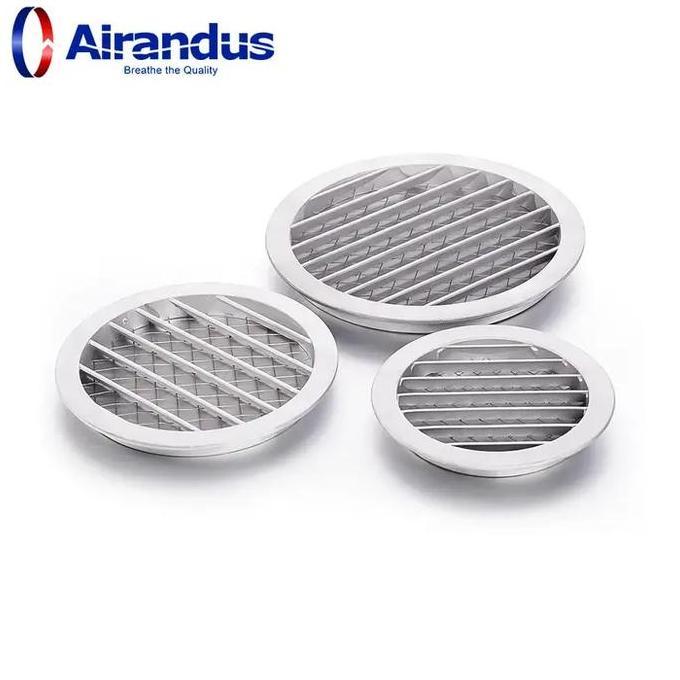 Jual WALL AIR VENT 4 INCH GRILLE COVER FLEKSIBEL DUCTING VENTILASI ...