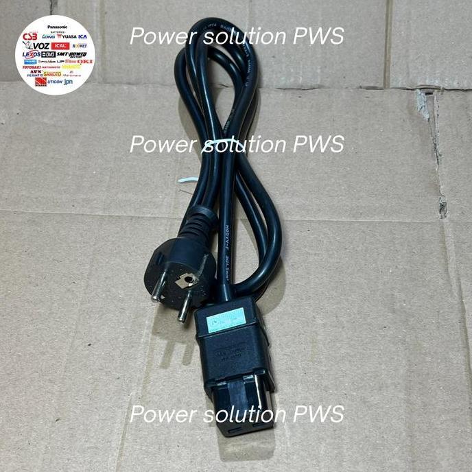 Jual Kabel Power UPS APC ICA Laplace Cable Power Cord Iec C19 -EU plug ...
