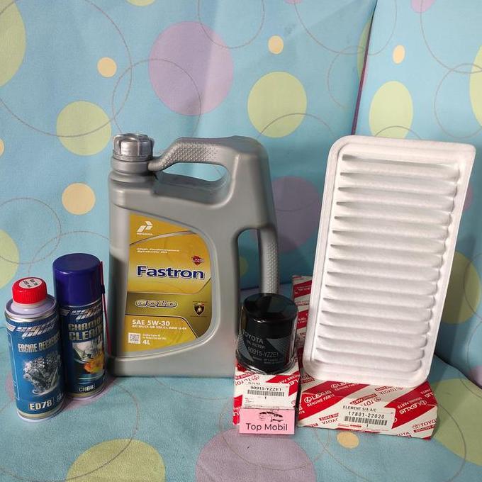Jual NEFERPITOU Paket service oli Pertamina Fastron Gold 5W-30 Altis (5 ...