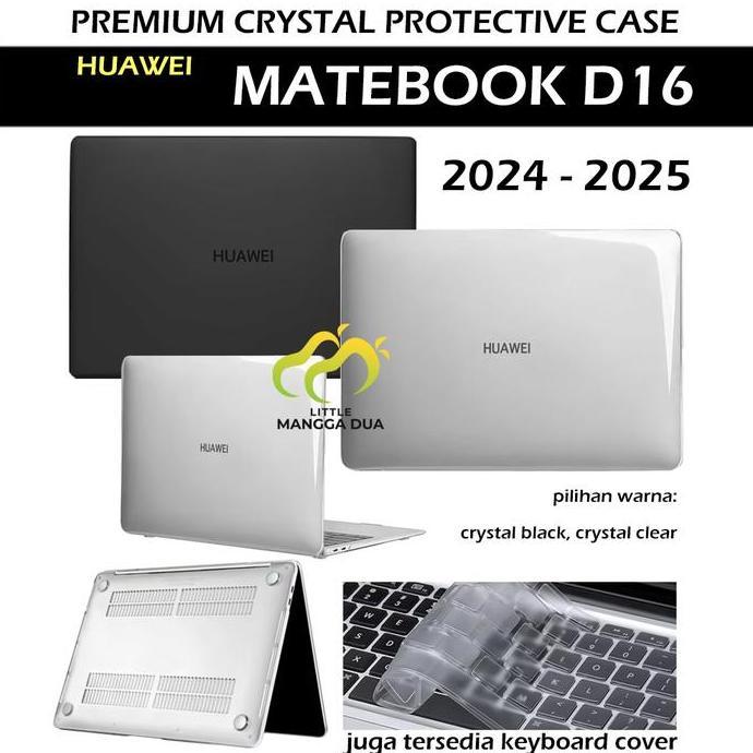 Jual NEW Case Huawei Matebook D16 Crystal Cover Casing Protection Clear ...