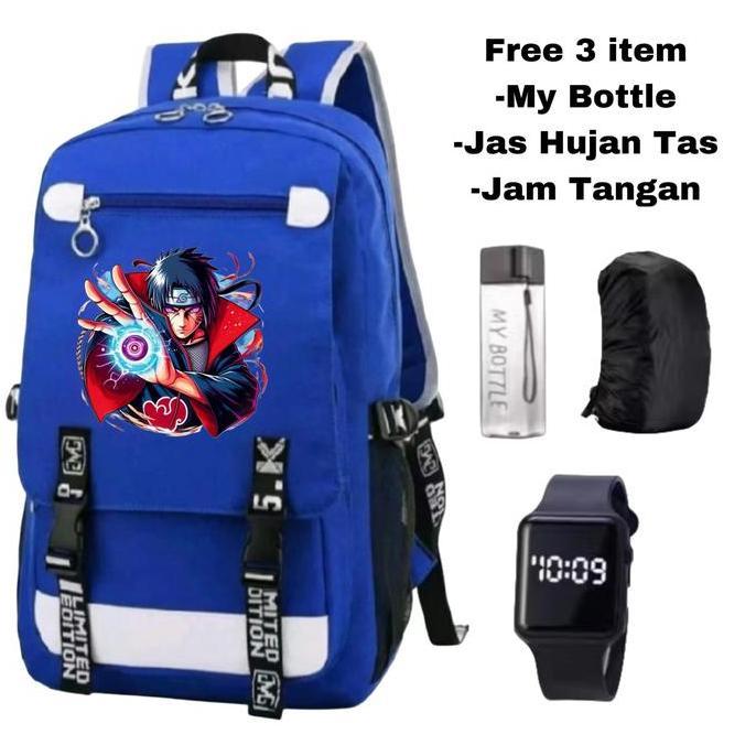 Jual Tas Ransel Anime Backpack Anime Tas Ransel Uni Tas Ransel Sasuke ...