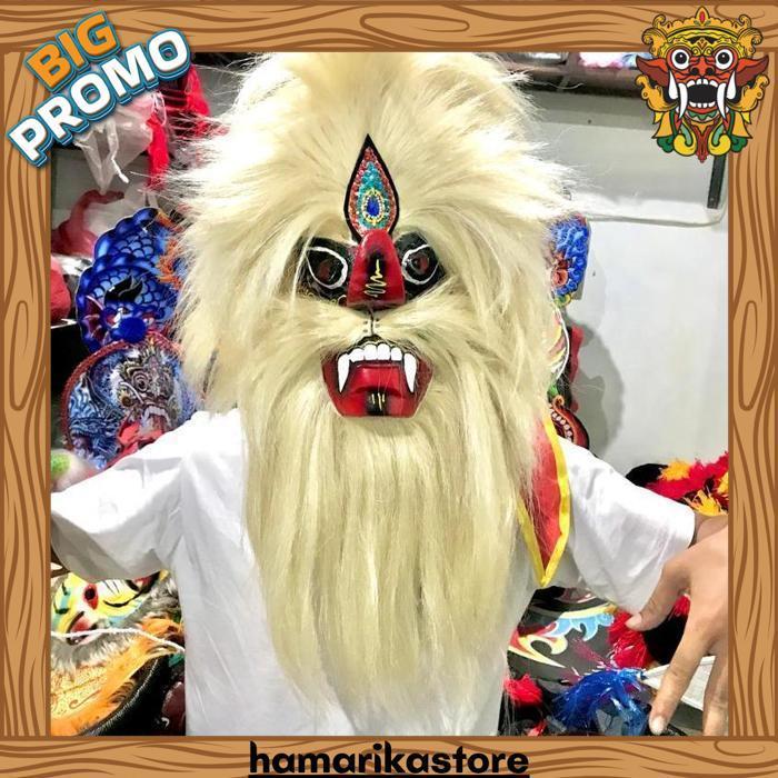Jual Pilih Jne Ganongan Bujang Ganong Jumbo Mata Kaca /Topeng Ganongan ...