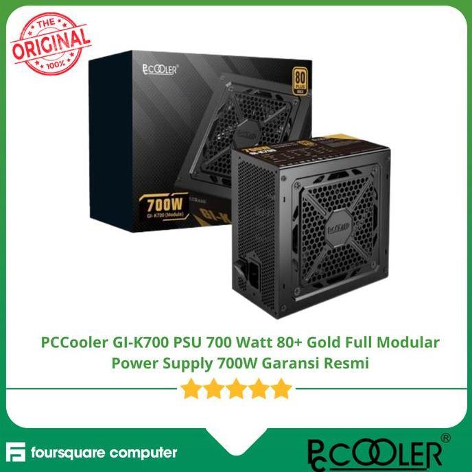 Jual PCCooler GI-K700 PSU 700 Watt 80 Plus Gold Full Modular Power ...