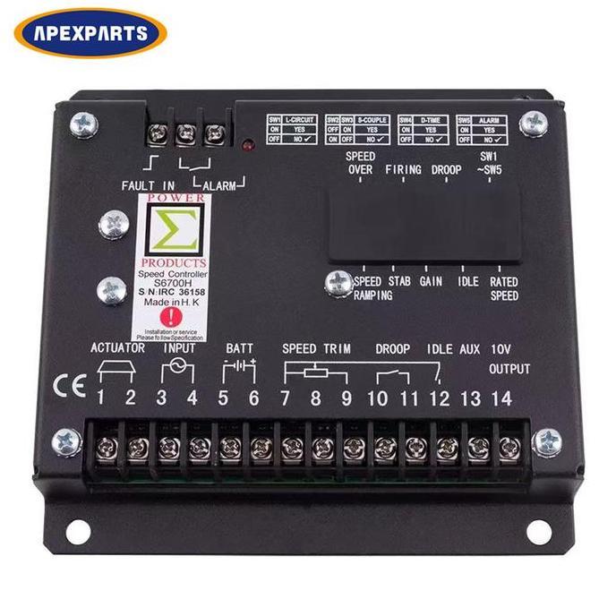 Jual S6700H Speed Controller S-6700H Genset Speed Governor S 6700 H ...
