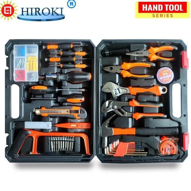 Jual Tool Kit Set Koper 102 Pcs Super Lengkap Original By Hiroki Seri ...
