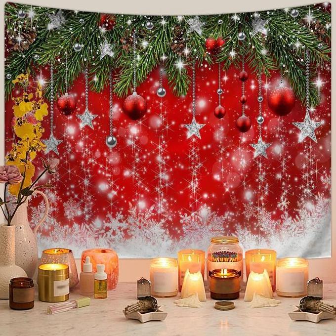 Jual Kain Latar Belakang Natal Gaya Ins Kain Gantung Pohon Natal ...