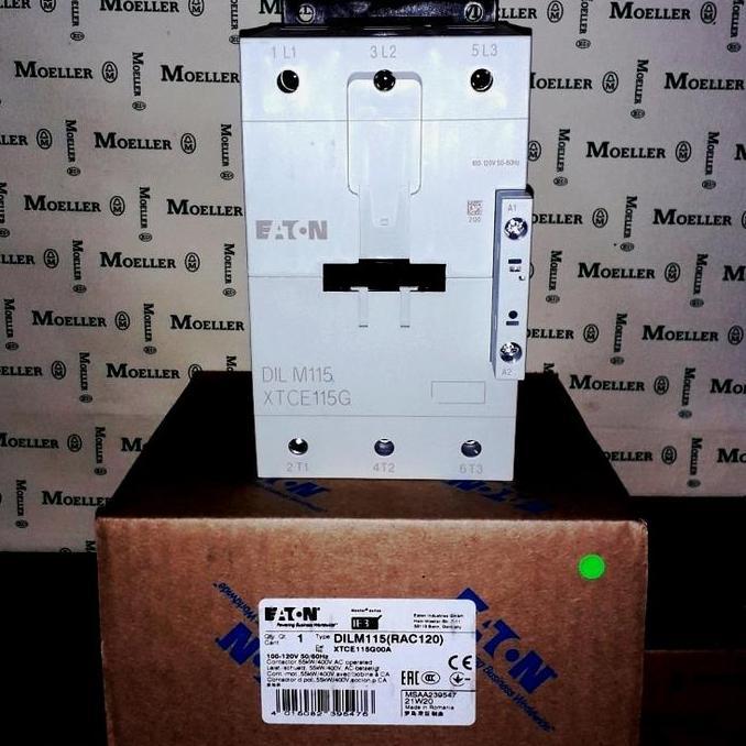 Jual Promo DILM115(RAC120) Contactor EATON Moeller Diskon | Shopee ...