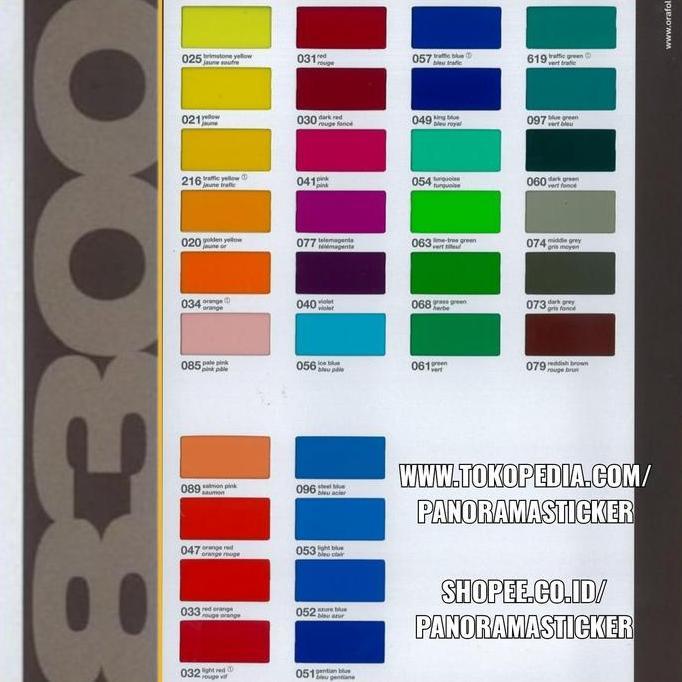 Jual Sticker Oracal 8300 Transparent (Harga Per 1 Meter) | Shopee Indonesia