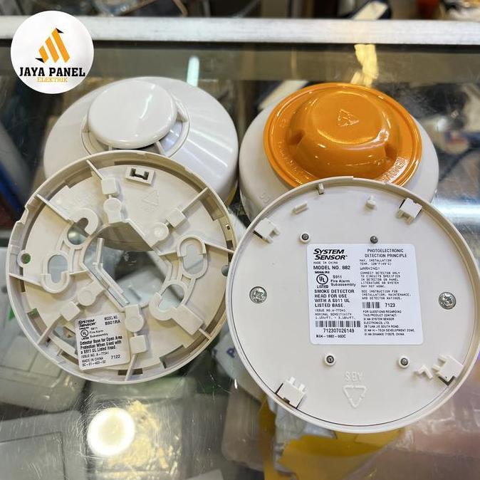 Jual Smoke Detector System Sensor 882 + Base B801Ra | Shopee Indonesia