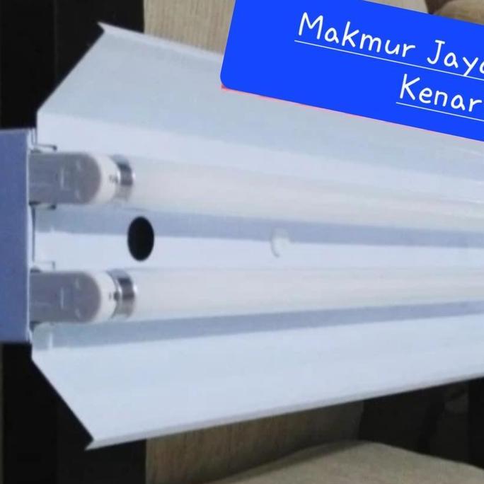Jual Kap Tko Lampu Tl Led T8 2 X 36 Watt 2 X 18 Watt Led 2 X 16 Watt ...