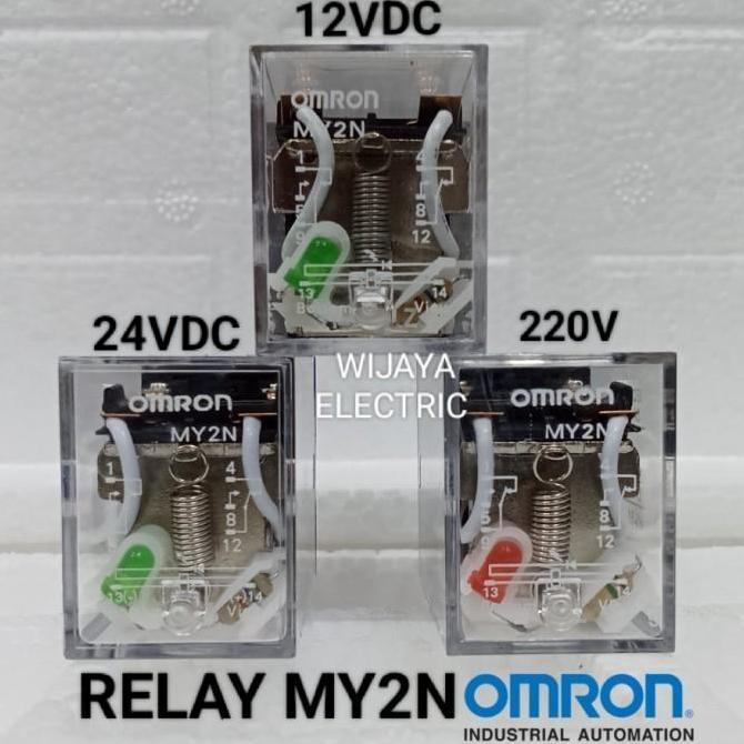 Jual relay Omron my2/my2n 12vdc 8pin 5a HIGH QUALITY | Shopee Indonesia