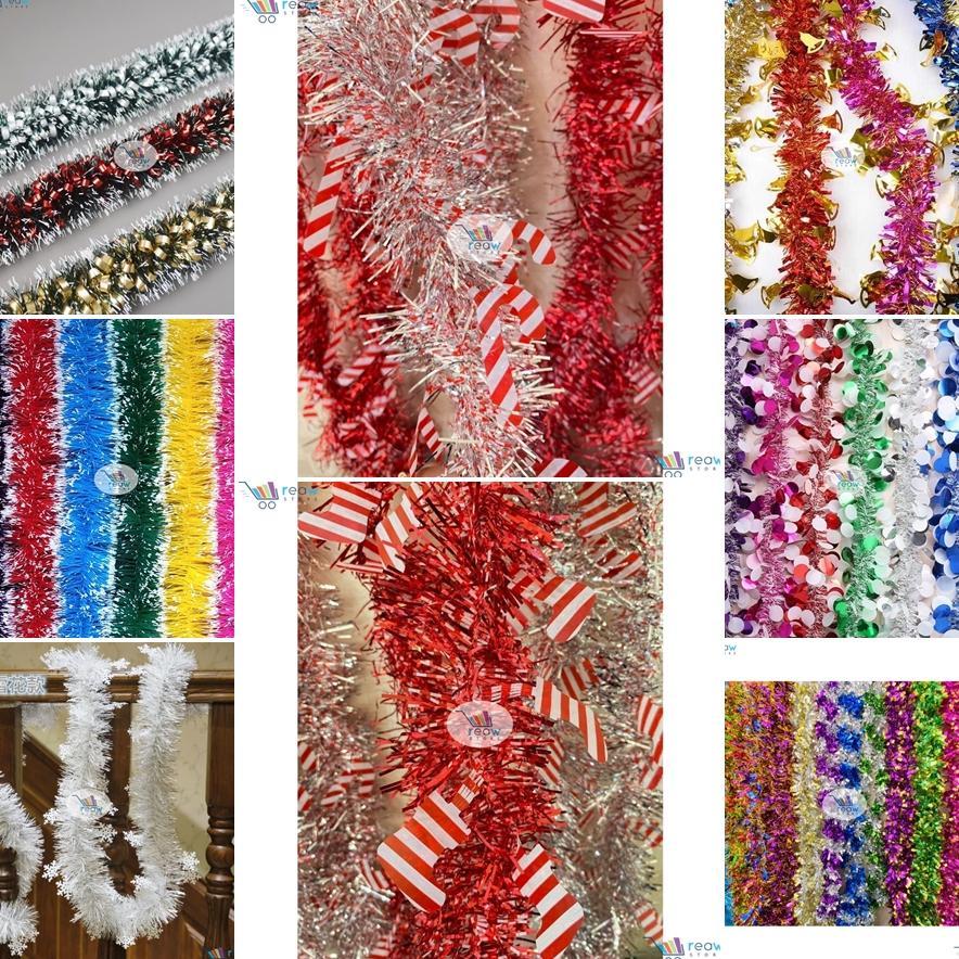 Jual Rosebrand - Slinger Tinsel Hiasan Dekorasi Natal Merry Christmas ...