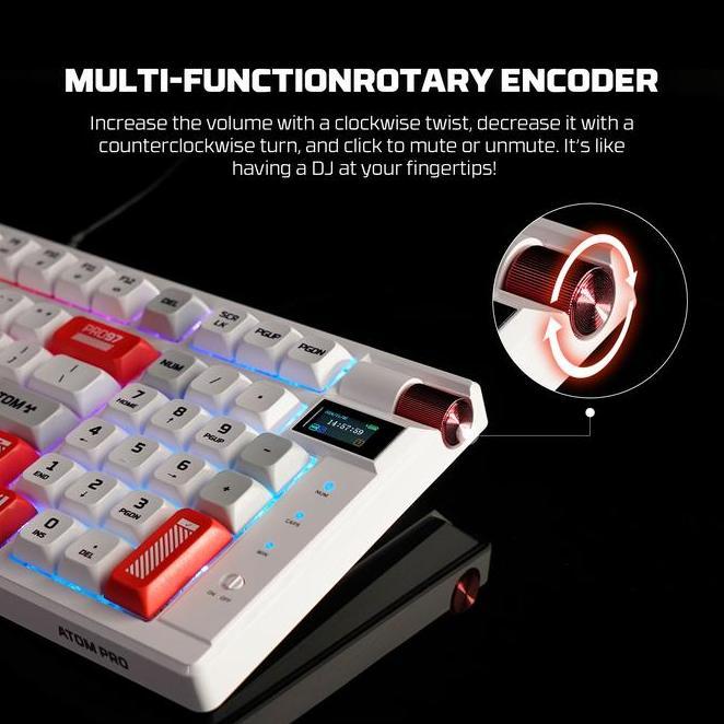 Jual Fantech Atom Pro Series Wireless Keyboard Mechanical Gaming ...