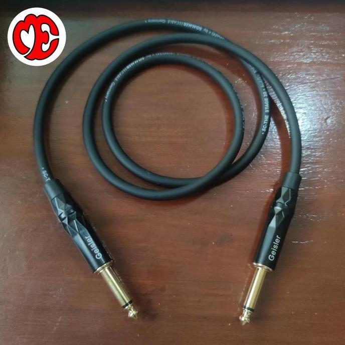 Jual kabel audio jack akai mono 6,5mm to 6,5mm geisler lurus kabel ...