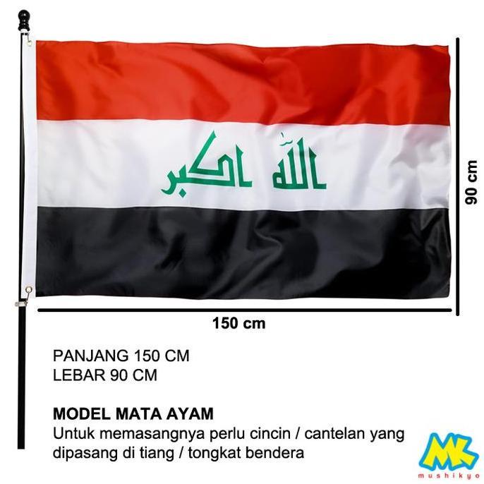 Jual Bendera Irak / Big Flag of Iraq | Shopee Indonesia