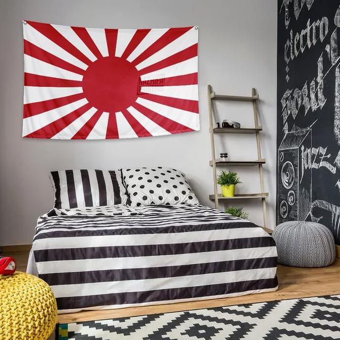 Jual Bendera Angkatan Darat Kekaisaran Jepang WW2, Bendera Imperial ...
