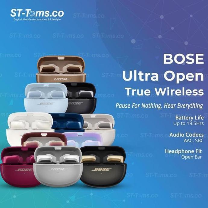 Jual Promo Bose Ultra Open Earbuds Open Ear True Wireless TWS Earclip ...