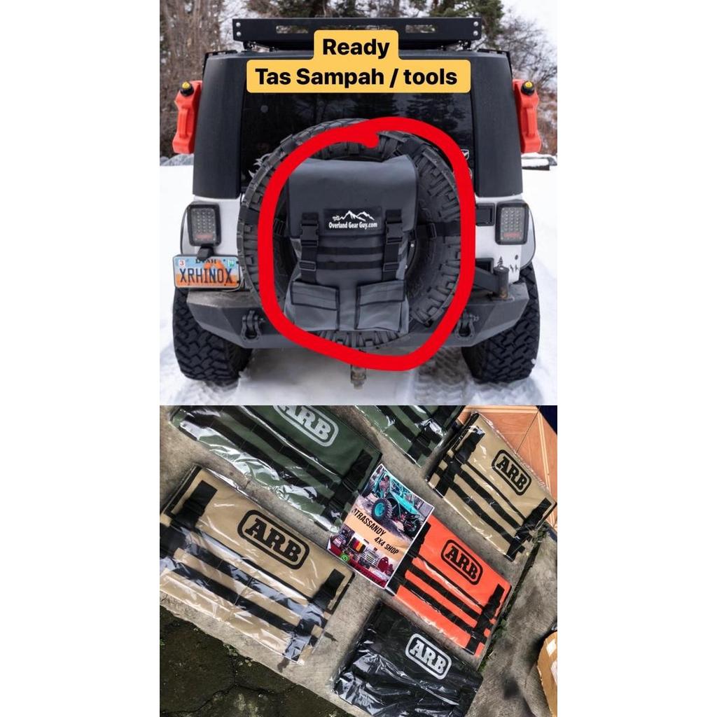 Jual Trash Bag Ban Serep Tas Sampah Tool Box Offroad Jeep Taft Jimny ...