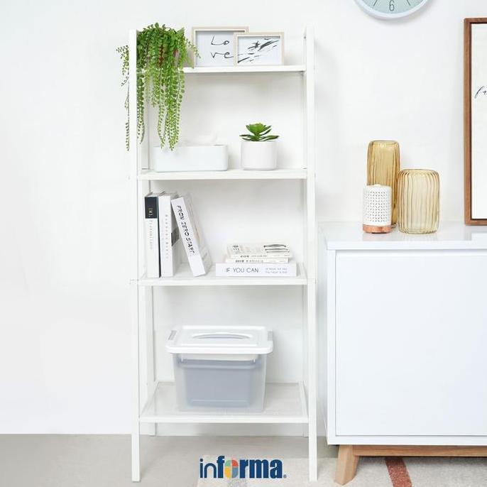 Jual Informa Libie Rak Besi 4 Tingkat - Putih Storage Rack Metal Tempat ...