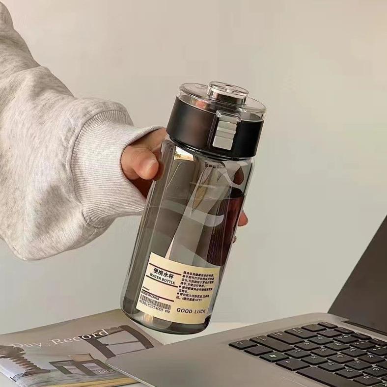 Jual Terbaru Botol Minum Polos Transparan Estetik Warna Putih Botol Air ...